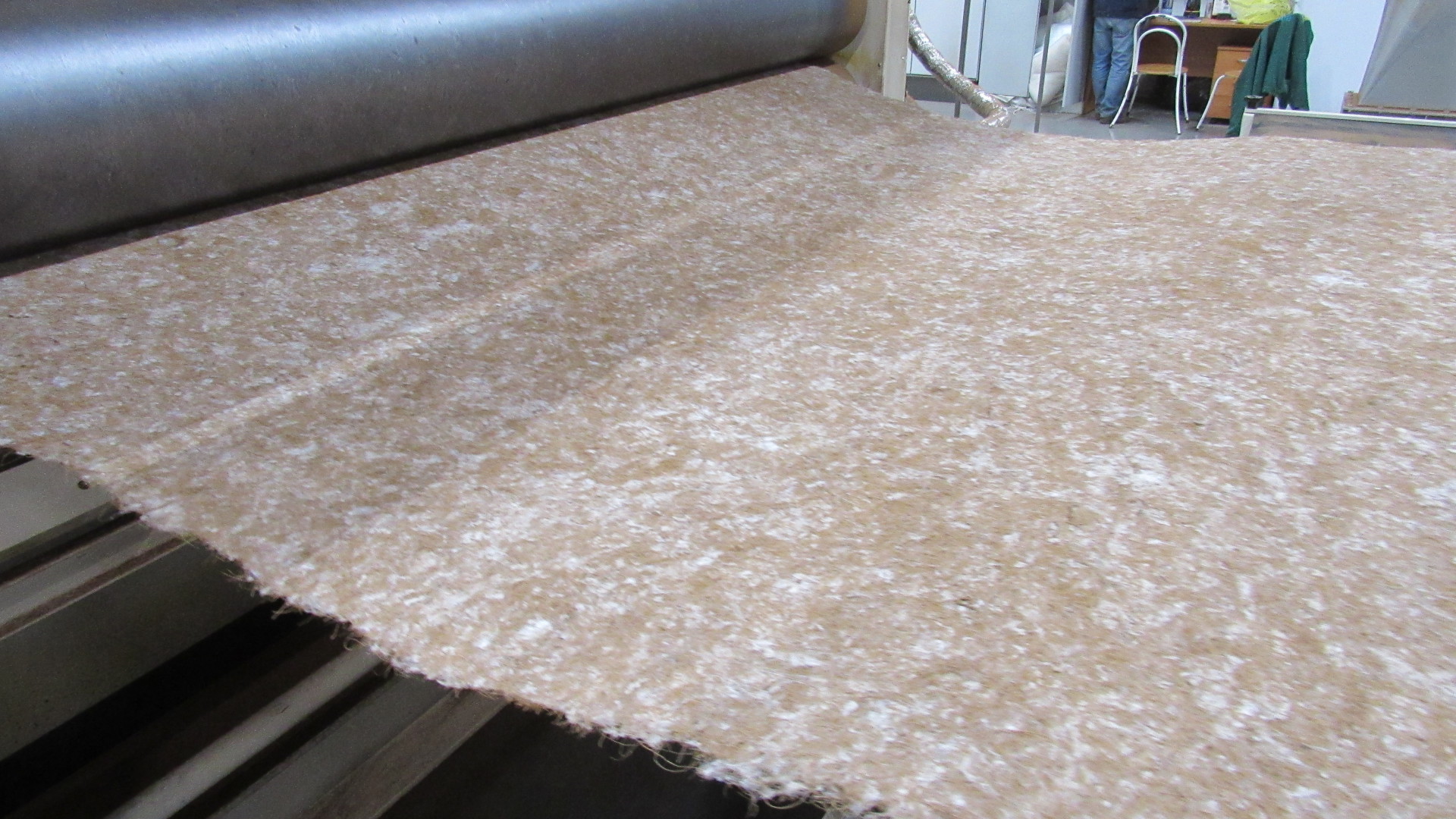 Felt and wadding production lines for the textile sector